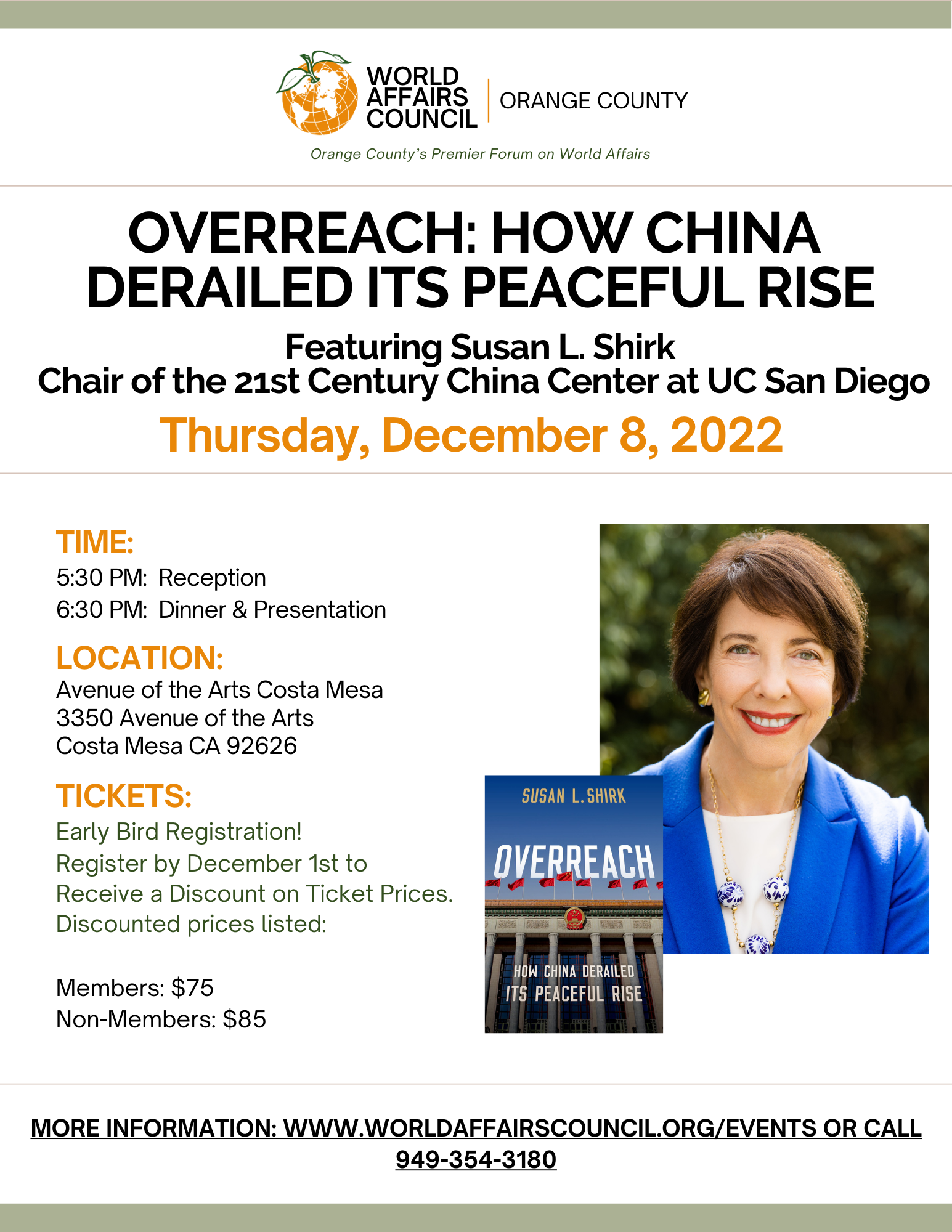 Overreach: How China Derailed Its Peaceful Rise - World Affairs Council ...