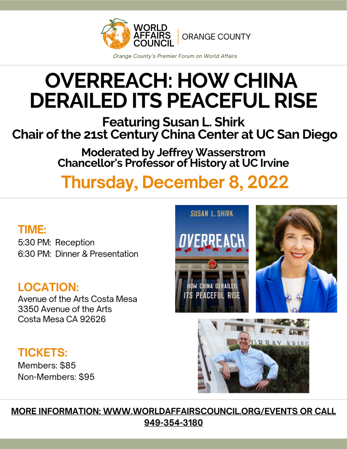 Overreach: How China Derailed Its Peaceful Rise - World Affairs Council ...